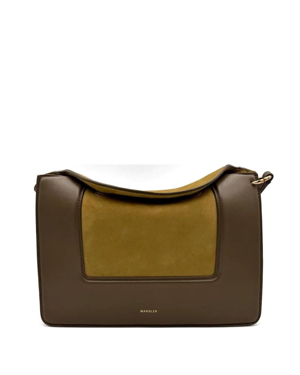 Wandler Logo-Detail Cross Body Bag in Brown | Lyst