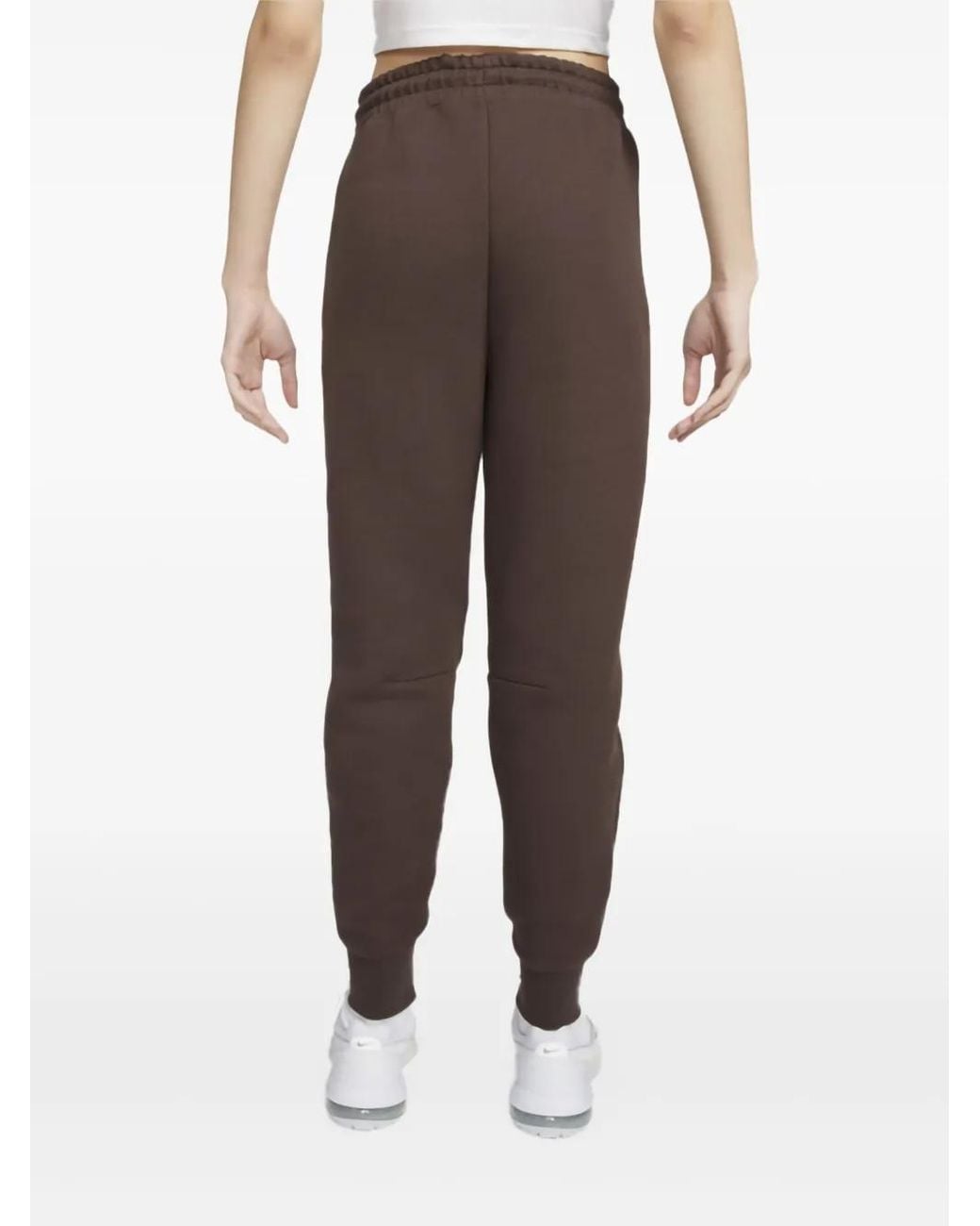 Nike Sportswear Tech Fleece Track Pants in Brown | Lyst