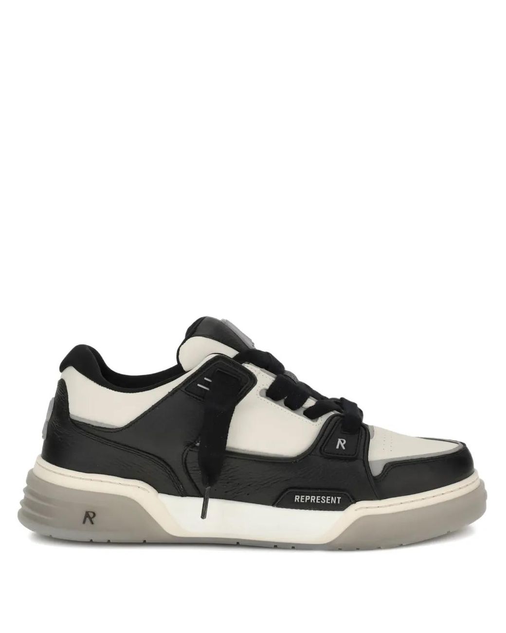 Represent Studio Logo Sneakers in Black for Men | Lyst