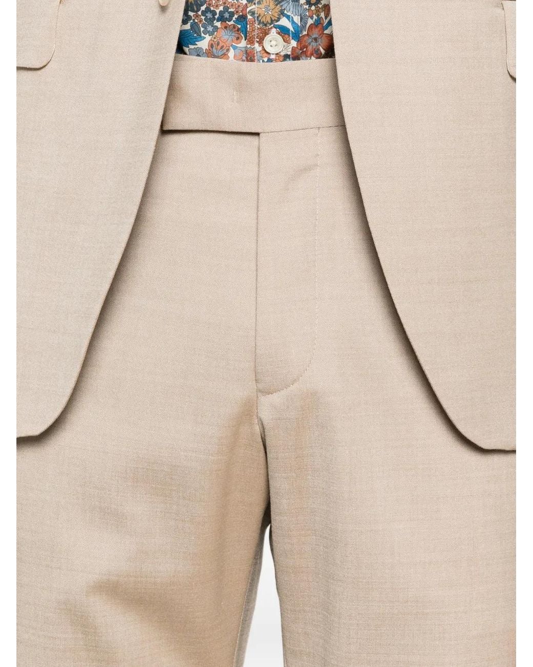 KARL LAGERFELD Road Trousers in Natural for Men | Lyst UK