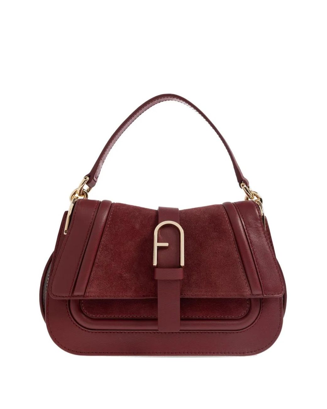 Furla Mini Flow Tote Bag in Purple | Lyst