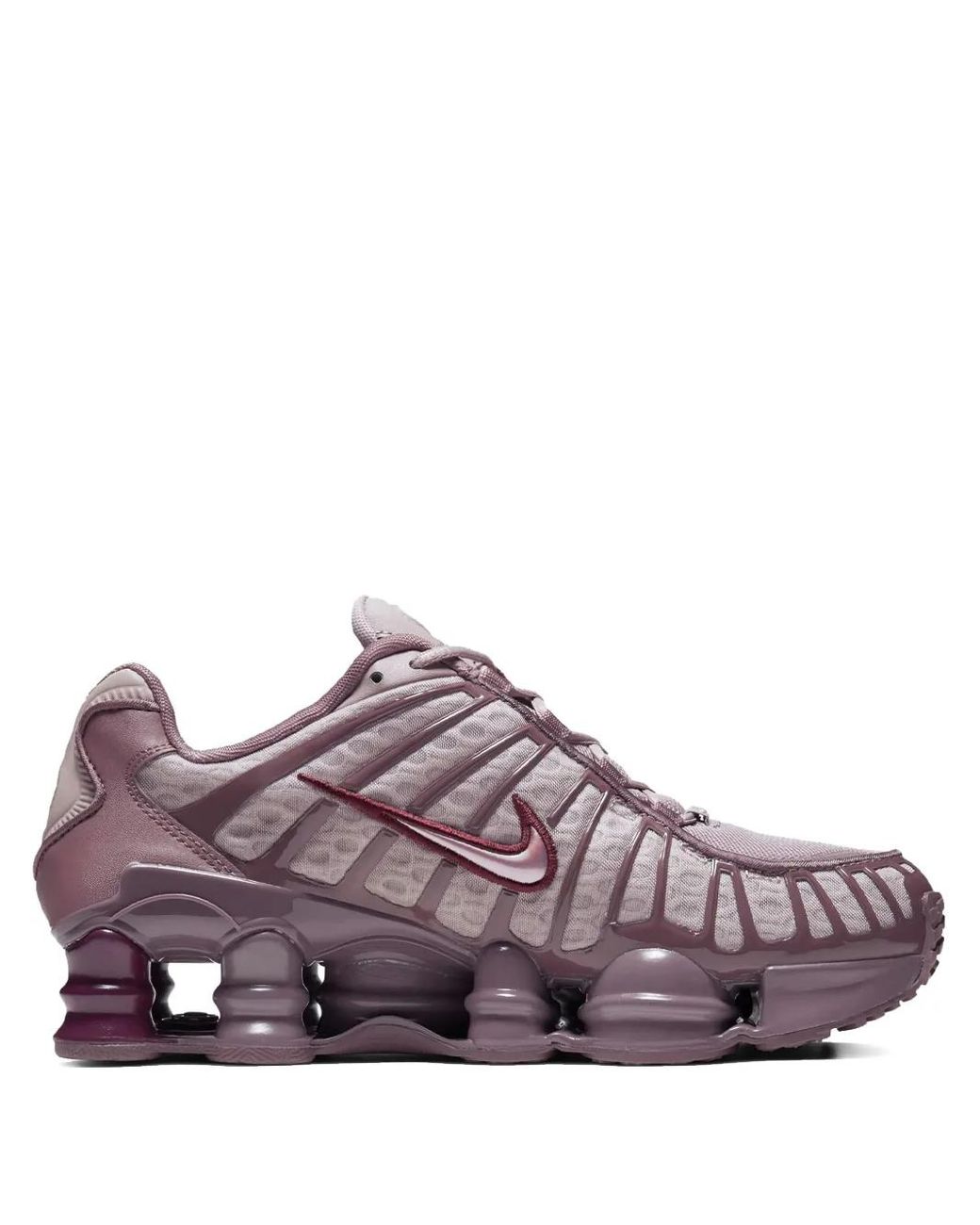 Nike Shox Tl Logo Trainers in Purple | Lyst
