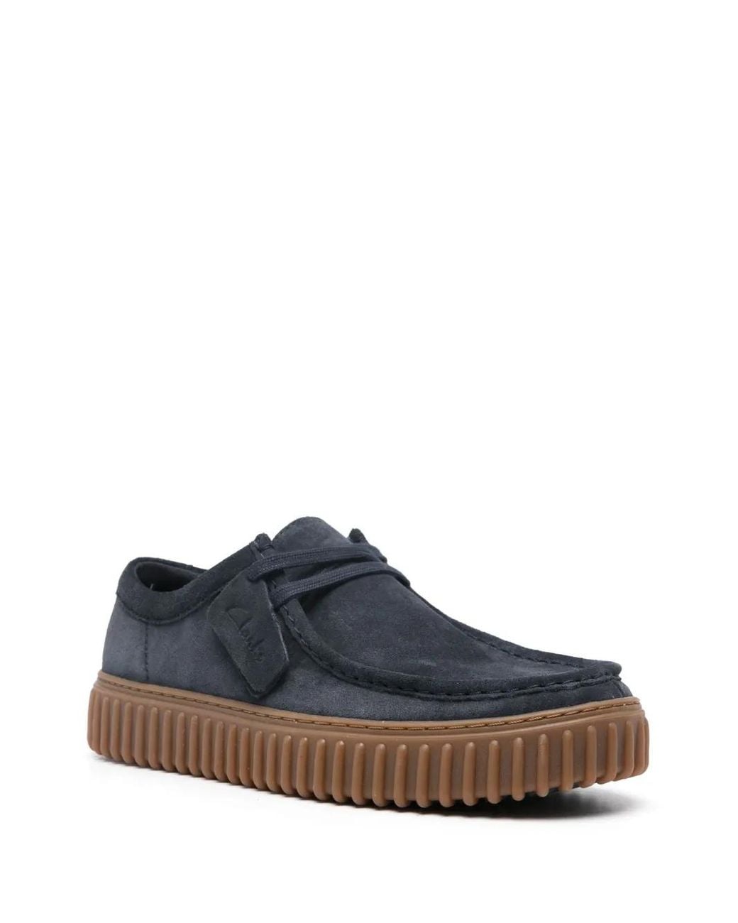 Clarks Torhill Lo Derby Shoes in Blue for Men | Lyst