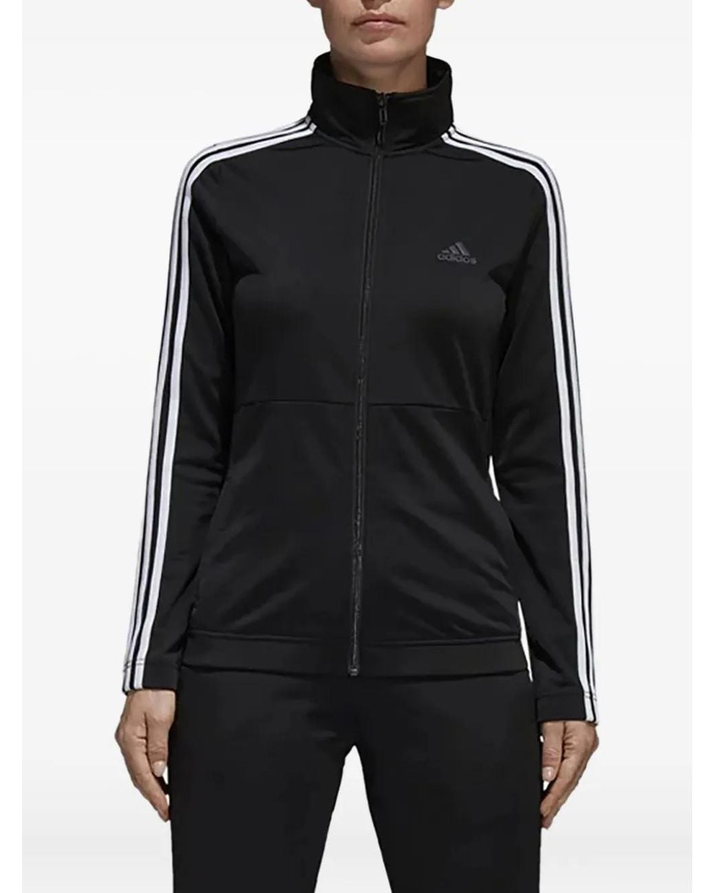 adidas Back 2 Basic Track Jacket in Black | Lyst