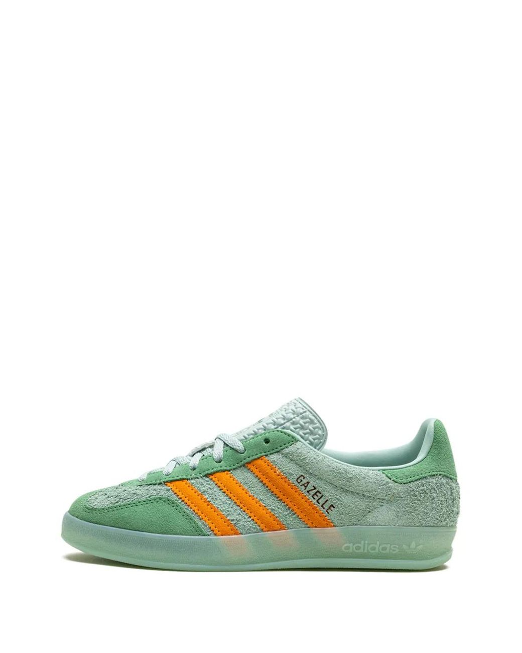 adidas Gazelle Indoor "Hazy/Crew" Sneakers in Green | Lyst