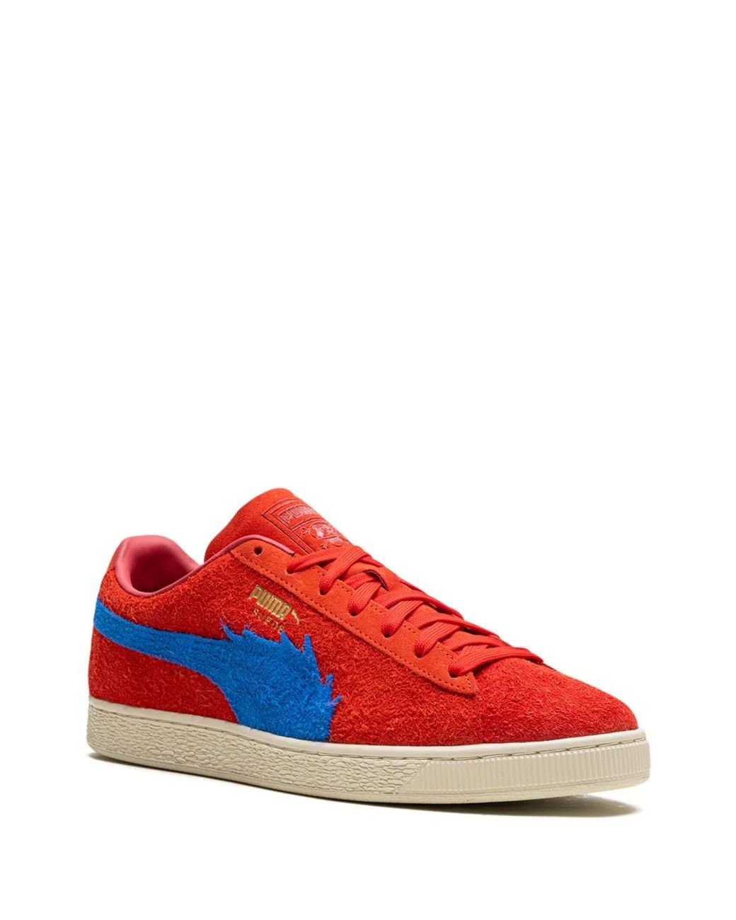 PUMA X One Piece Suede "Buggy" Sneakers in Red for Men | Lyst