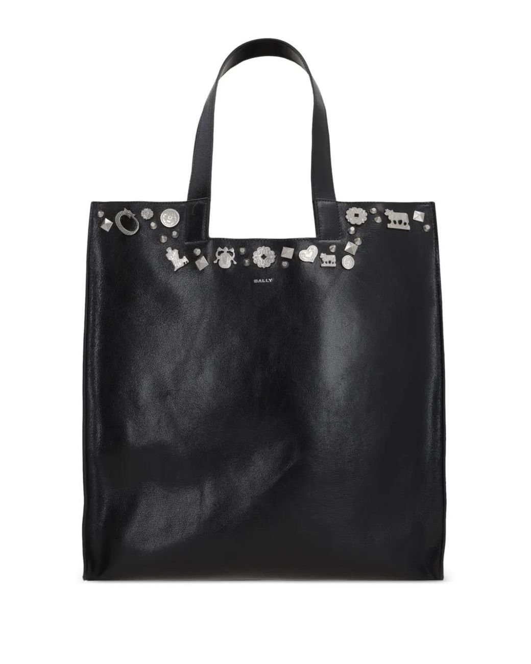 Bally Easy Leather Tote Bag in Black | Lyst UK