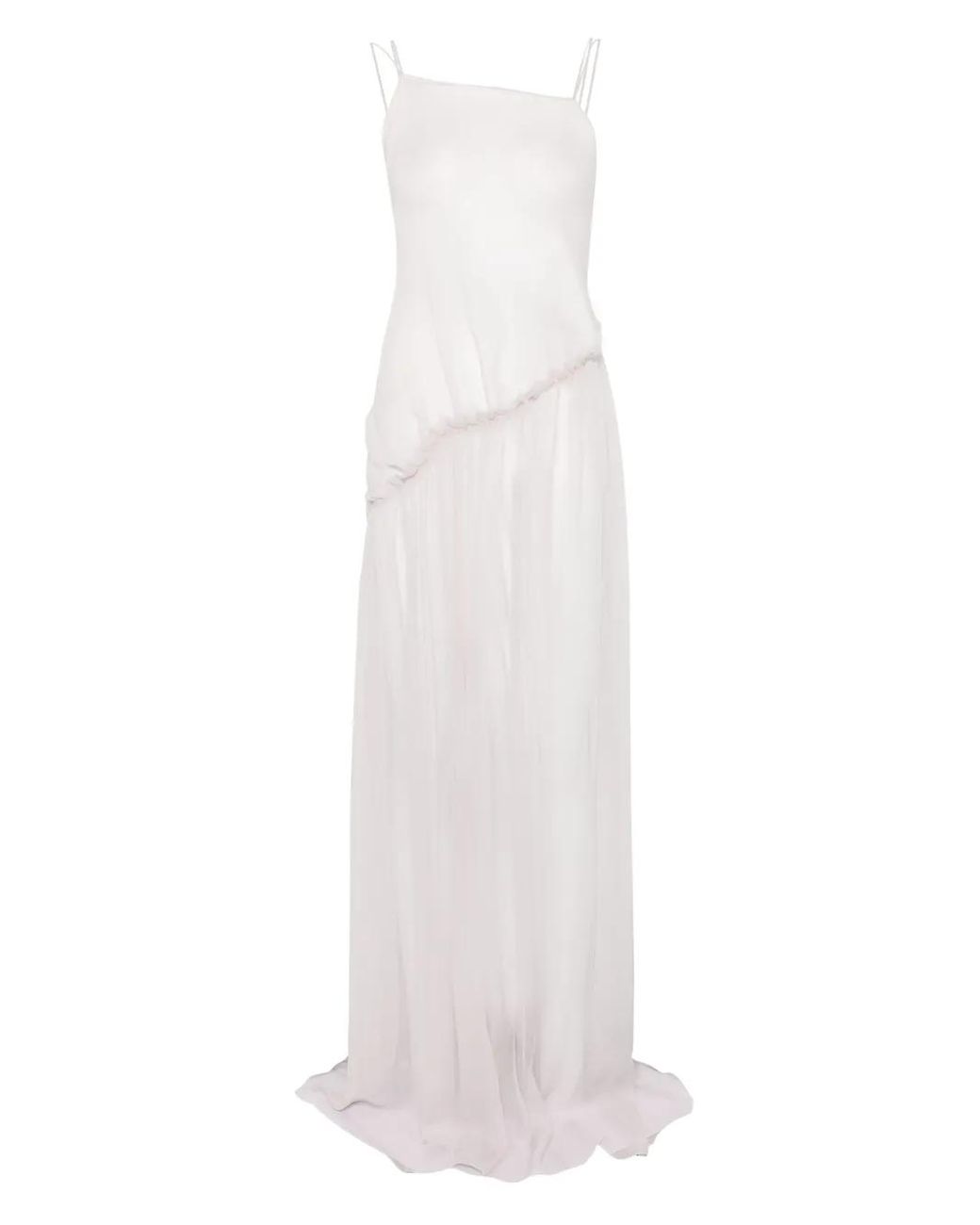 Ann Demeulemeester Neta Maxi Dress in White | Lyst