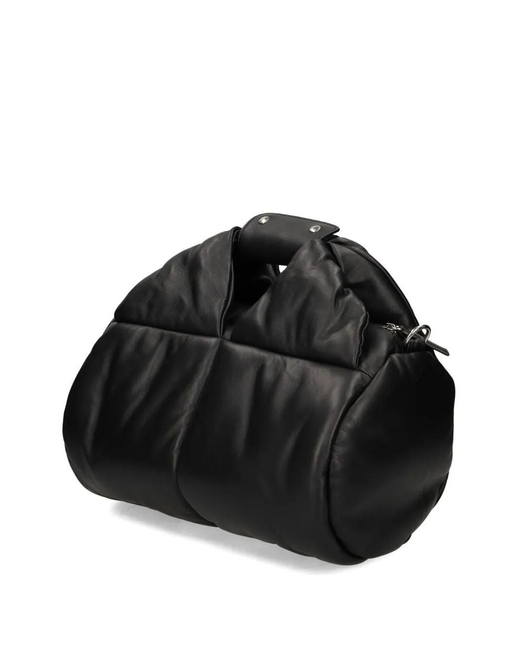 Vic Matié Panelled Padded Tote Bag in Black | Lyst