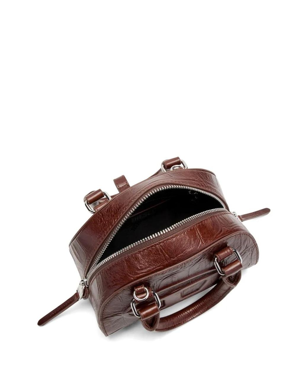 DIESEL 1Dr Dome Cross Body Bag in Brown | Lyst