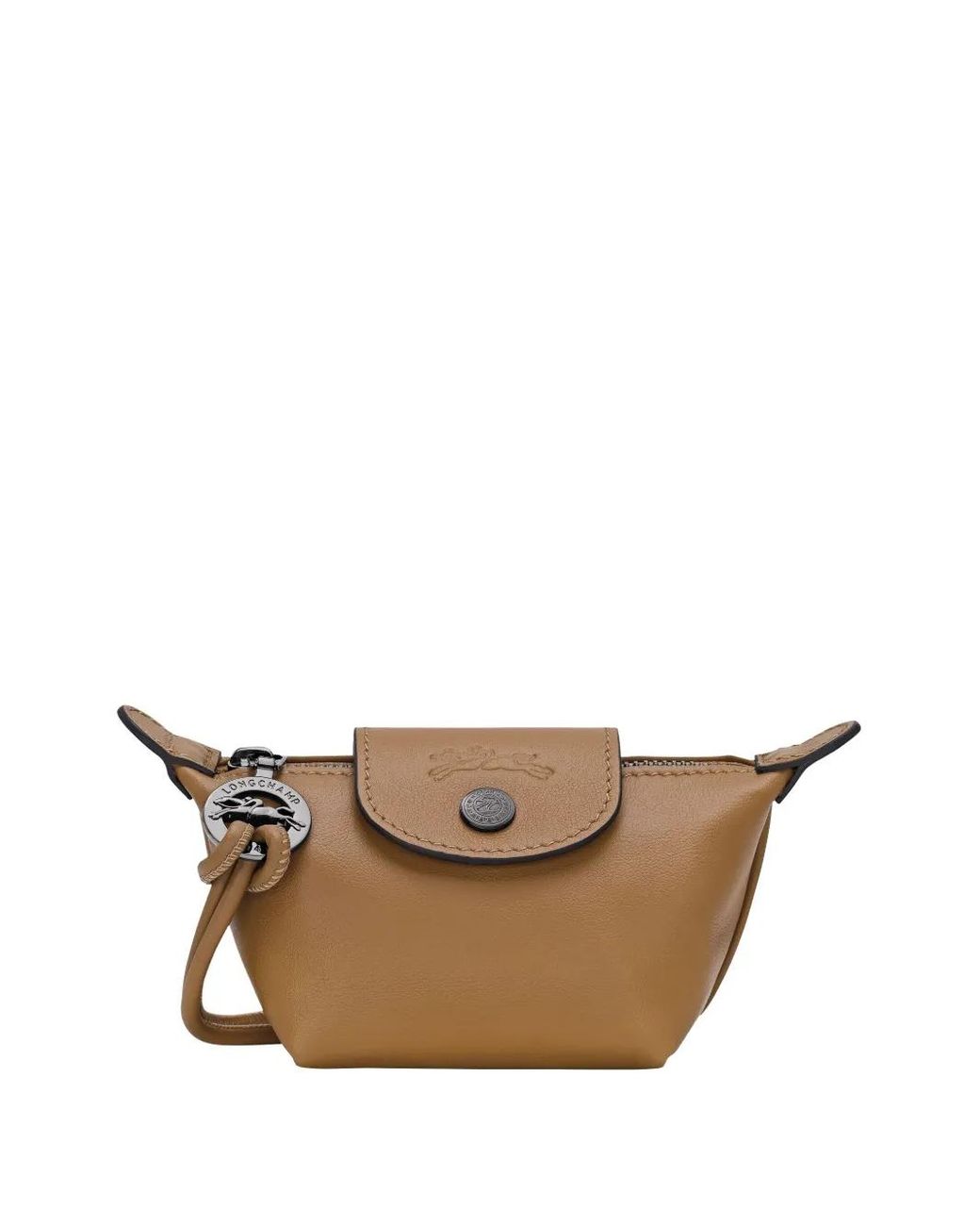 Longchamp Le Pliage Xtra Coin Purse in Natural | Lyst