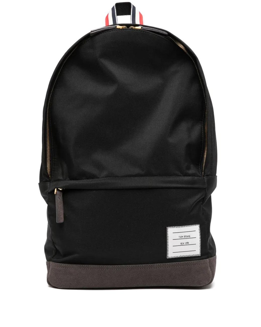 Thom Browne Unstructured Backpack in Black for Men | Lyst