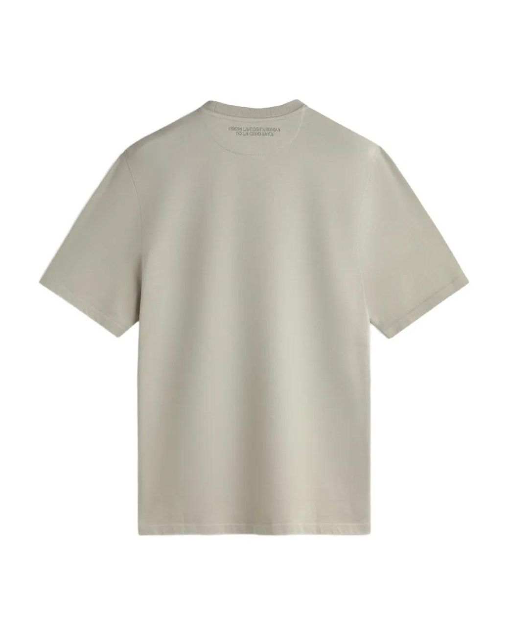 LES HÉRITIERS Logo T-Shirt in Gray for Men | Lyst
