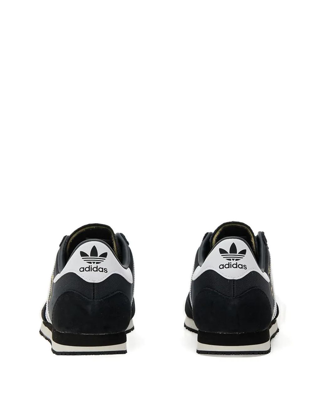 adidas Galaxy Og 3-Stripes Suede Sneakers in Black for Men | Lyst