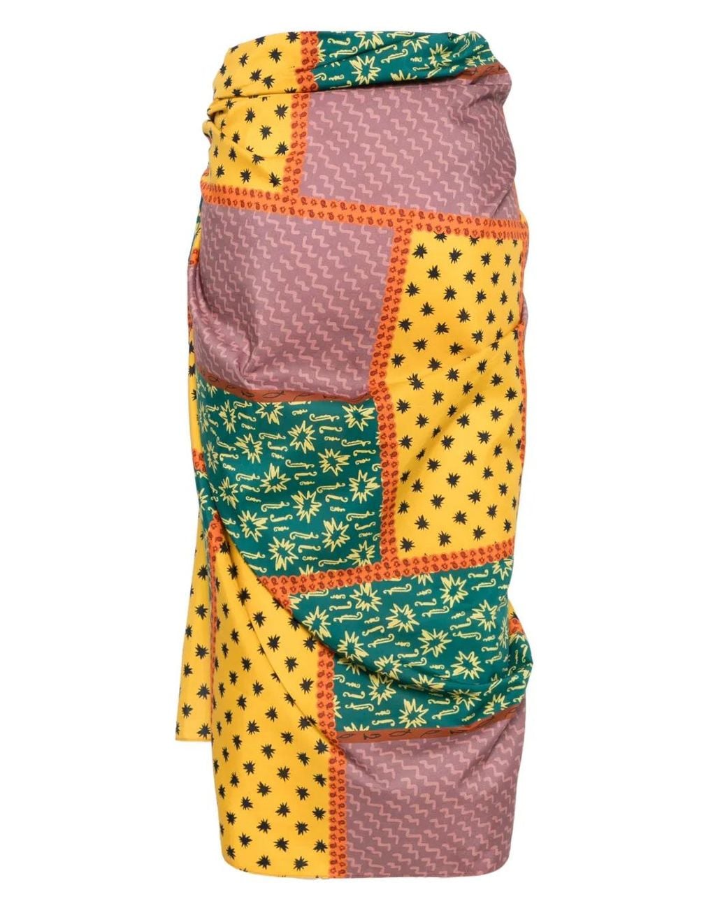 Donde Esteban Estrellitas Pareo in Yellow | Lyst
