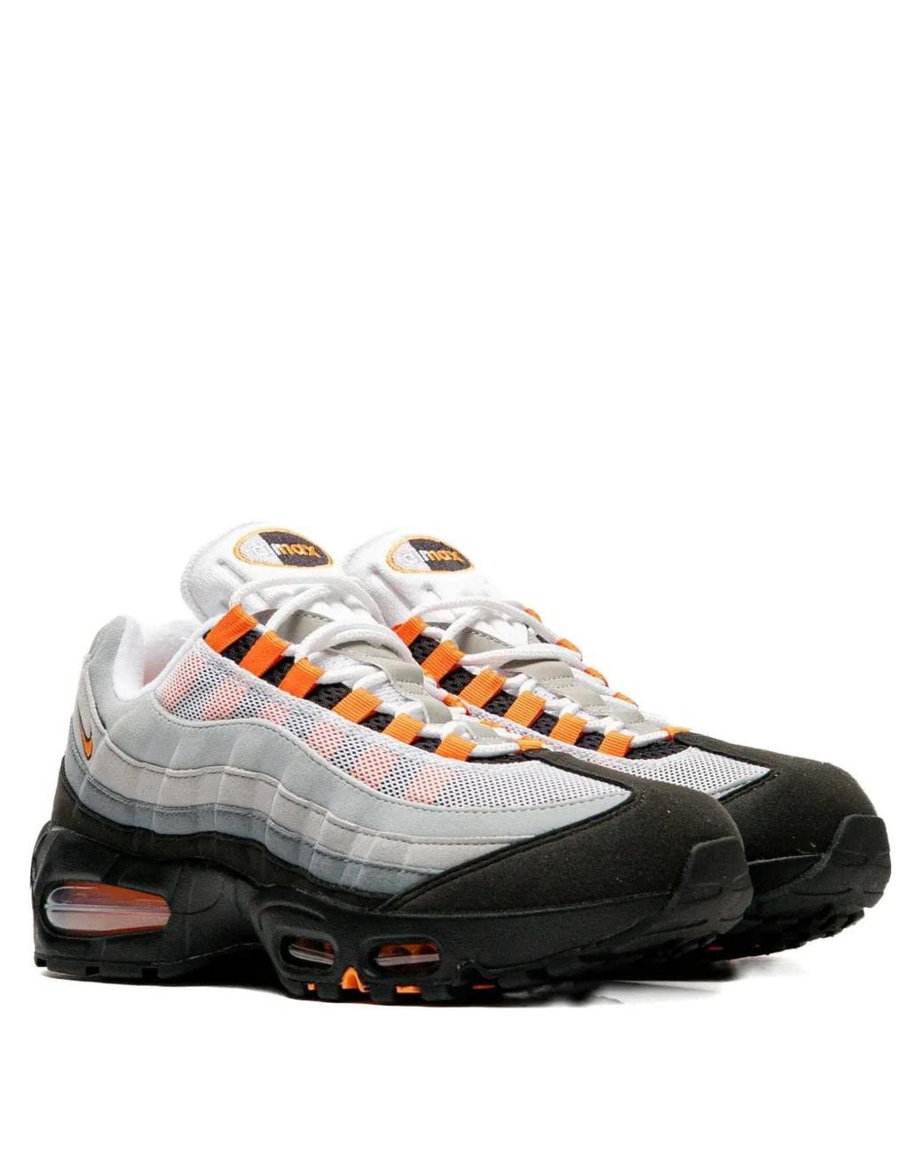 Nike Air Max 95 Og Big Bubble "Bright Mandarin" Sneakers in White for ...