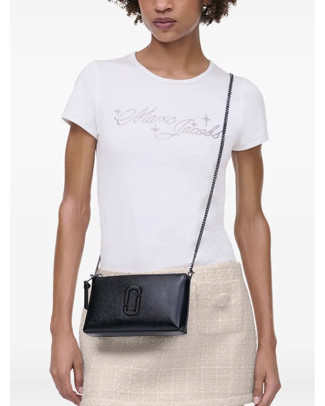 Marc Jacobs The Utility Snapshot Cross Body Bag in Black | Lyst