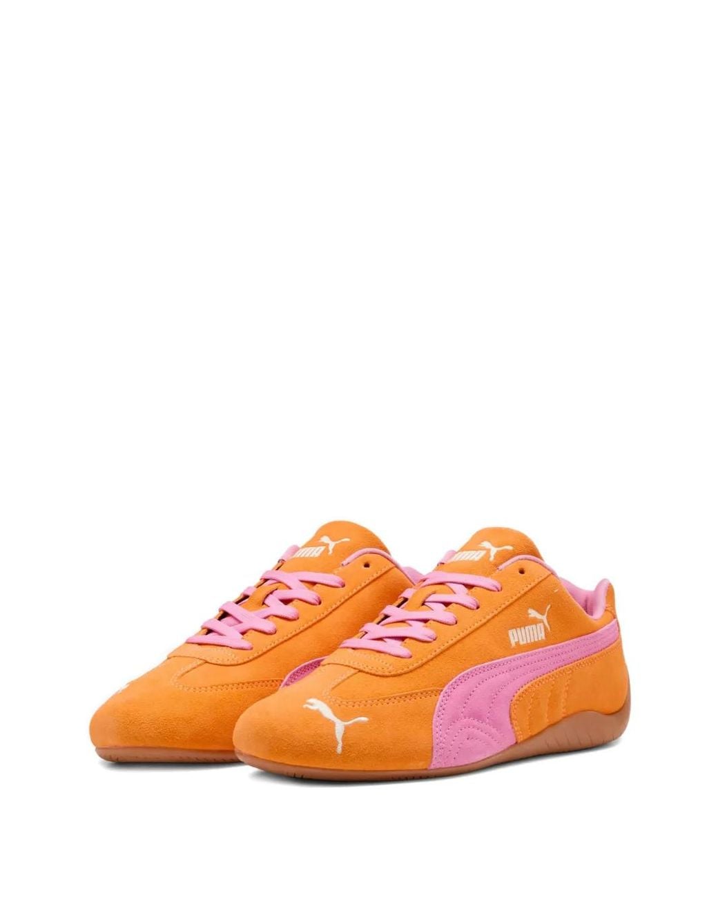 PUMA Speedcat Og Lace-Up Sneakers in Orange | Lyst