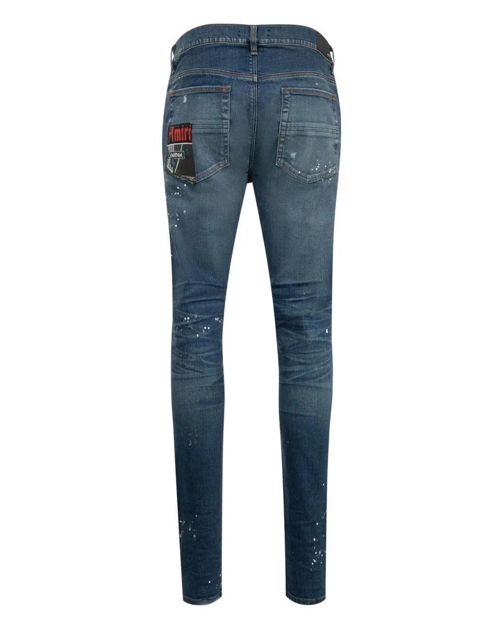 Amiri Lounge Skinny Jeans in Blue for Men | Lyst