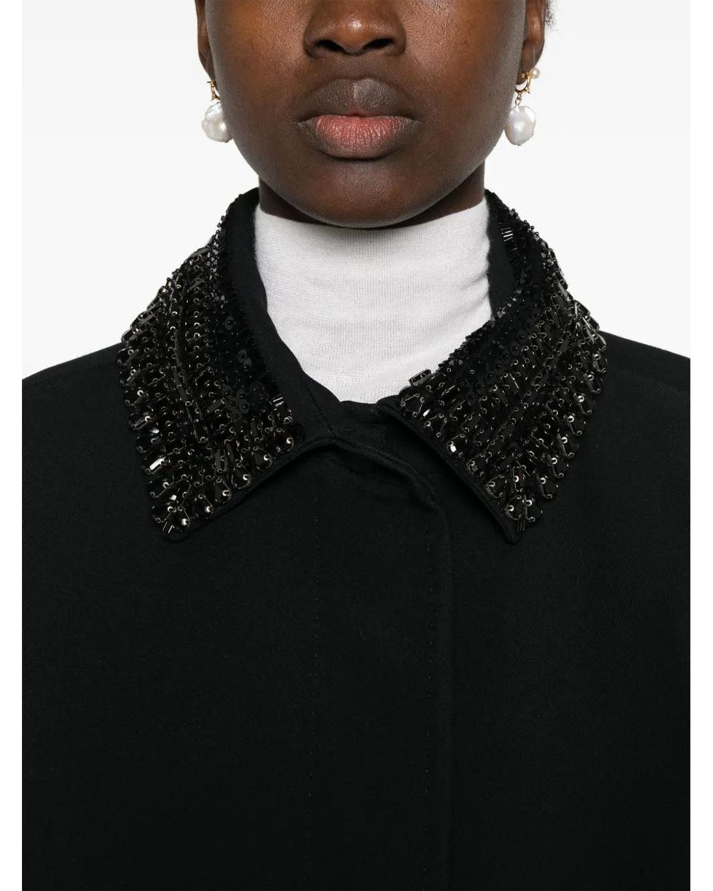 Max Mara Faraday Coat in Black | Lyst