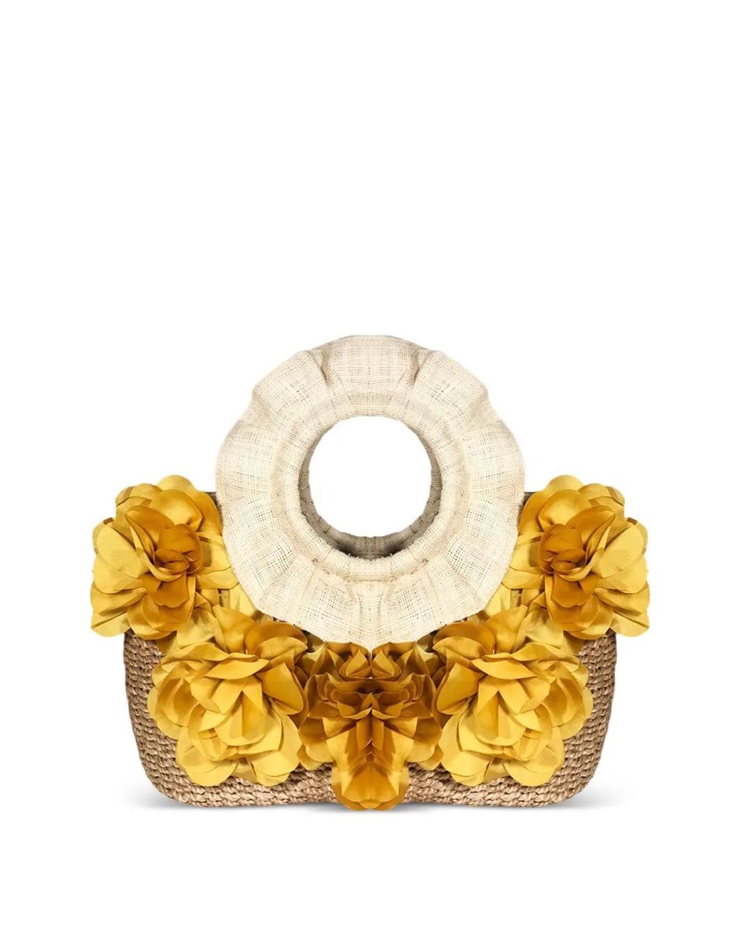 Serpui Flora Tote Bag in Metallic | Lyst