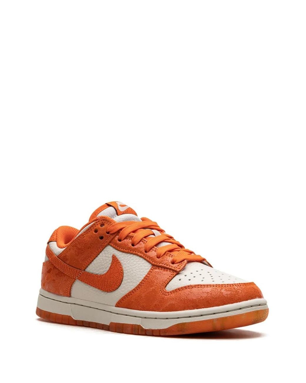 Nike Dunk Low "Total" Sneakers in Orange | Lyst
