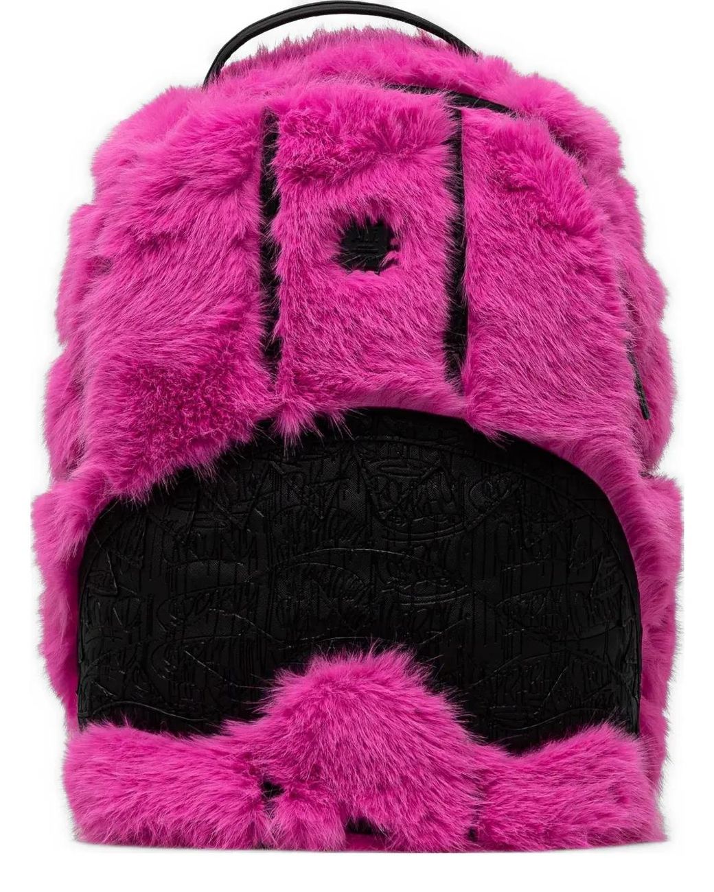 Sprayground A.I. Fur Backpack in Pink | Lyst