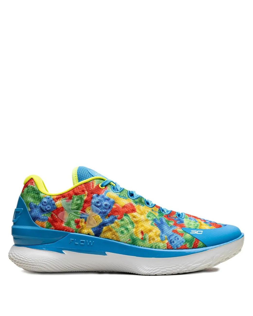 Under Armour X Sour Patch Kids Curry 1 Low Flotro Sneakers in Blue for ...