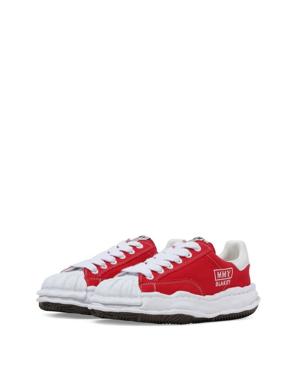 Maison Mihara Yasuhiro Sneakers in Red | Lyst