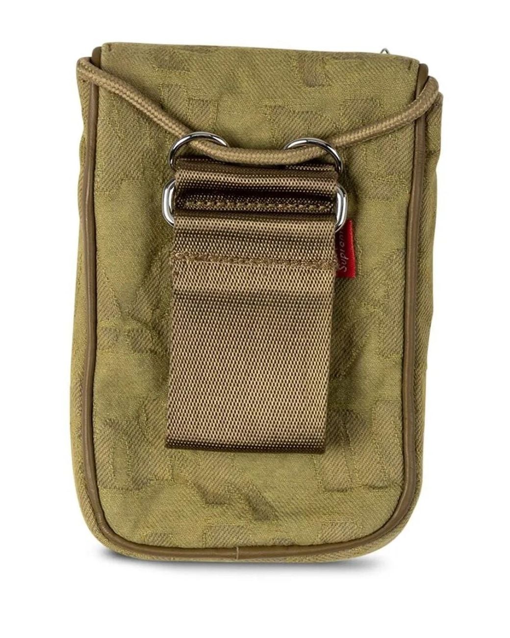 Supreme Jacquard Neck Pouch in Green | Lyst