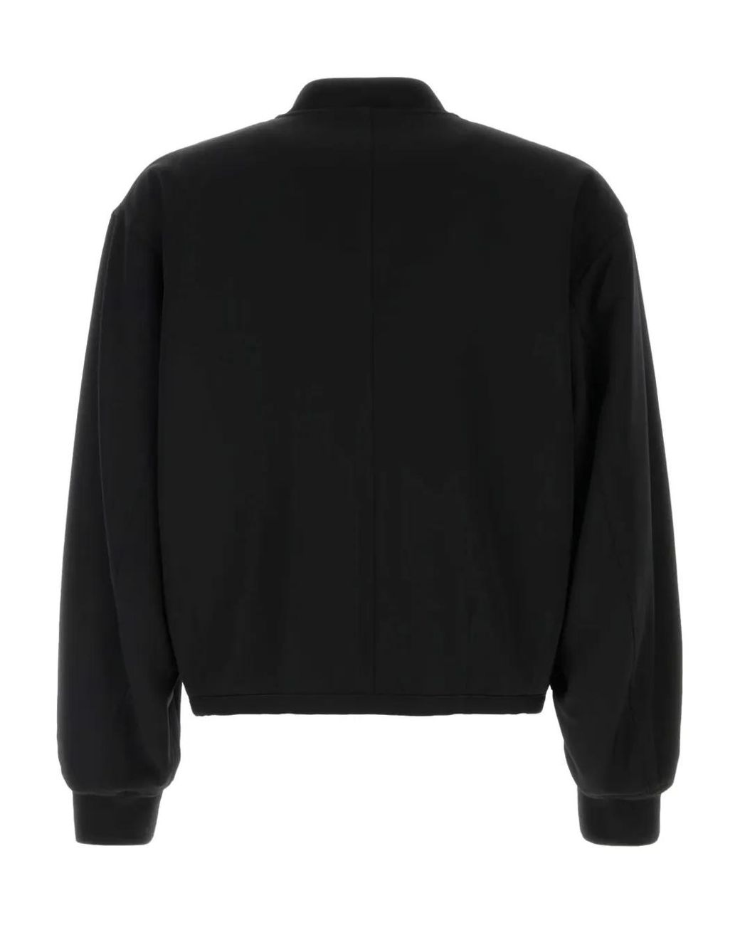 The Row Fenn Wool Bomber Jacket in Black for Men | Lyst