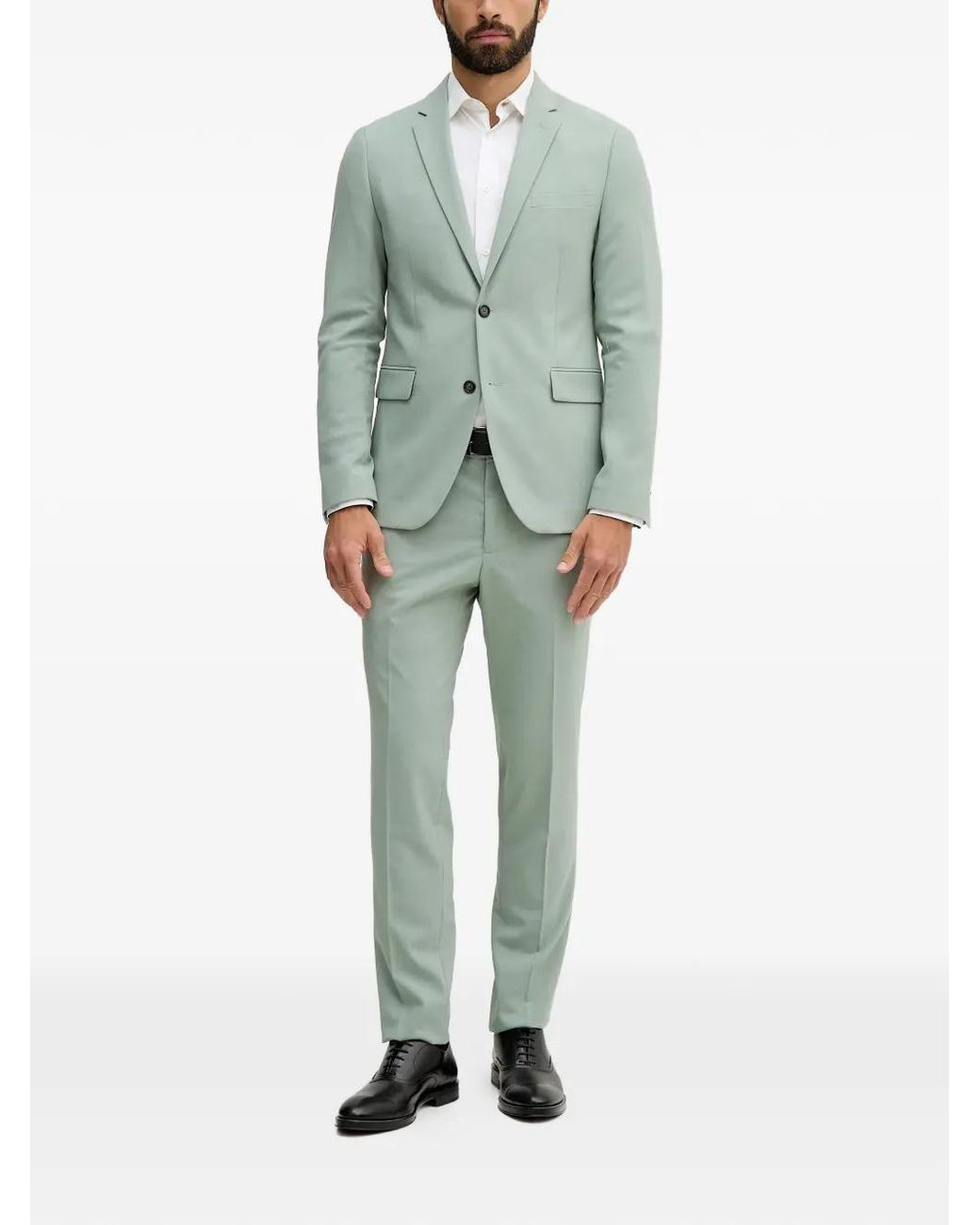Lindbergh Button Two-Piece Suit in Green for Men | Lyst