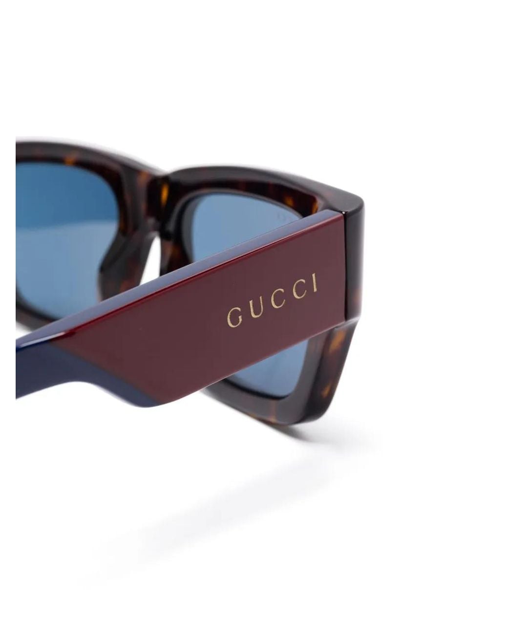 Gucci Gg1668S Sunglasses in Blue for Men | Lyst