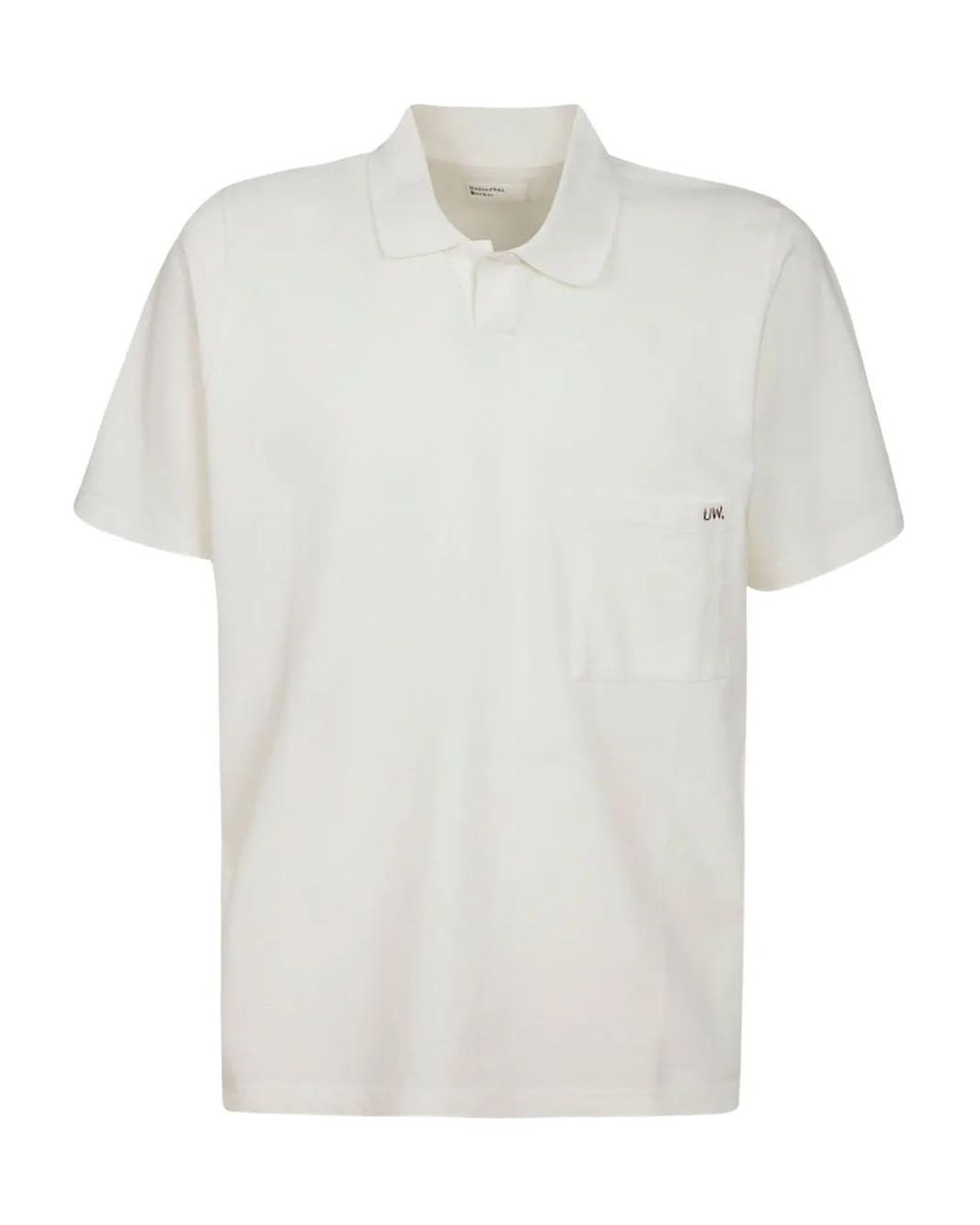 Universal Works Chest-Pocket Short-Sleeve T-Shirt in White for Men | Lyst