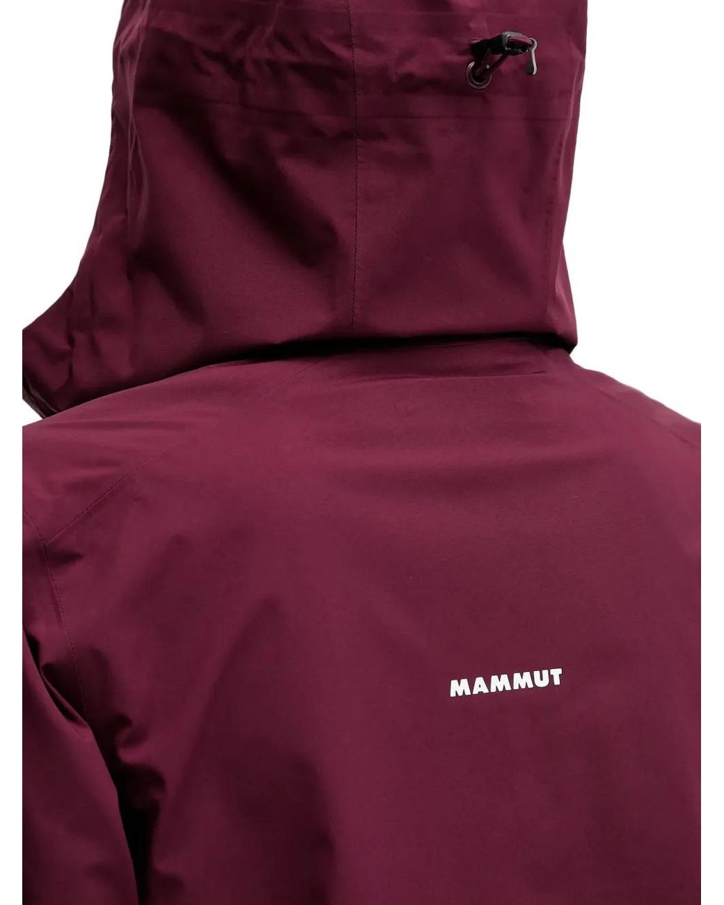 Mammut Linard Light Hs Zip-Up Hooded Jacket in Red | Lyst