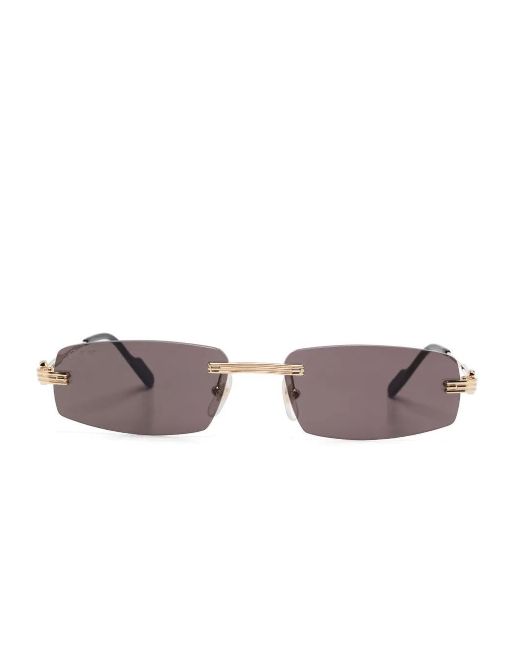 Cartier Ct0535s サングラス メタリック | Lyst