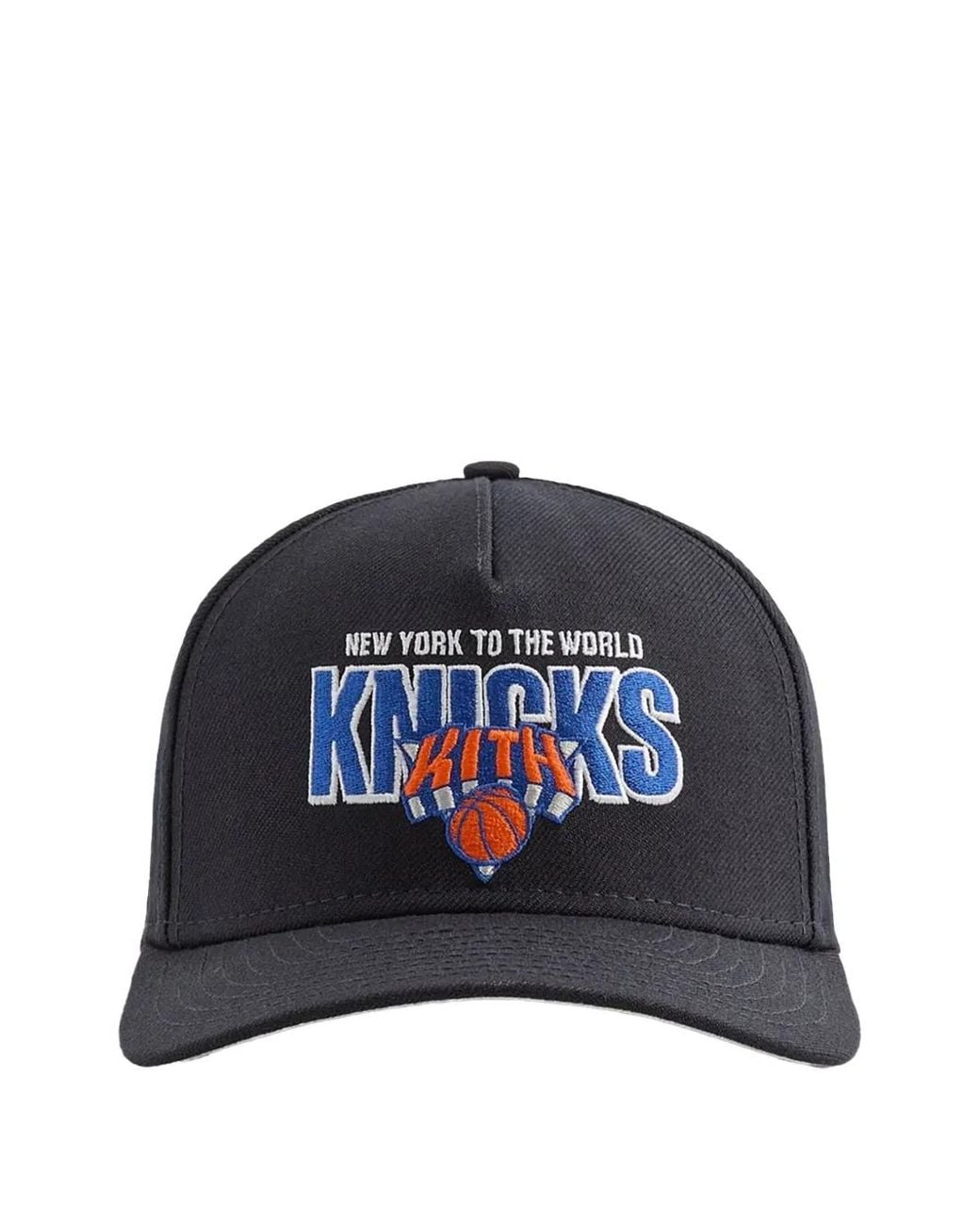 Kith X New Era X New York Knicks 9Forty Snapback Cap in Blue for Men ...