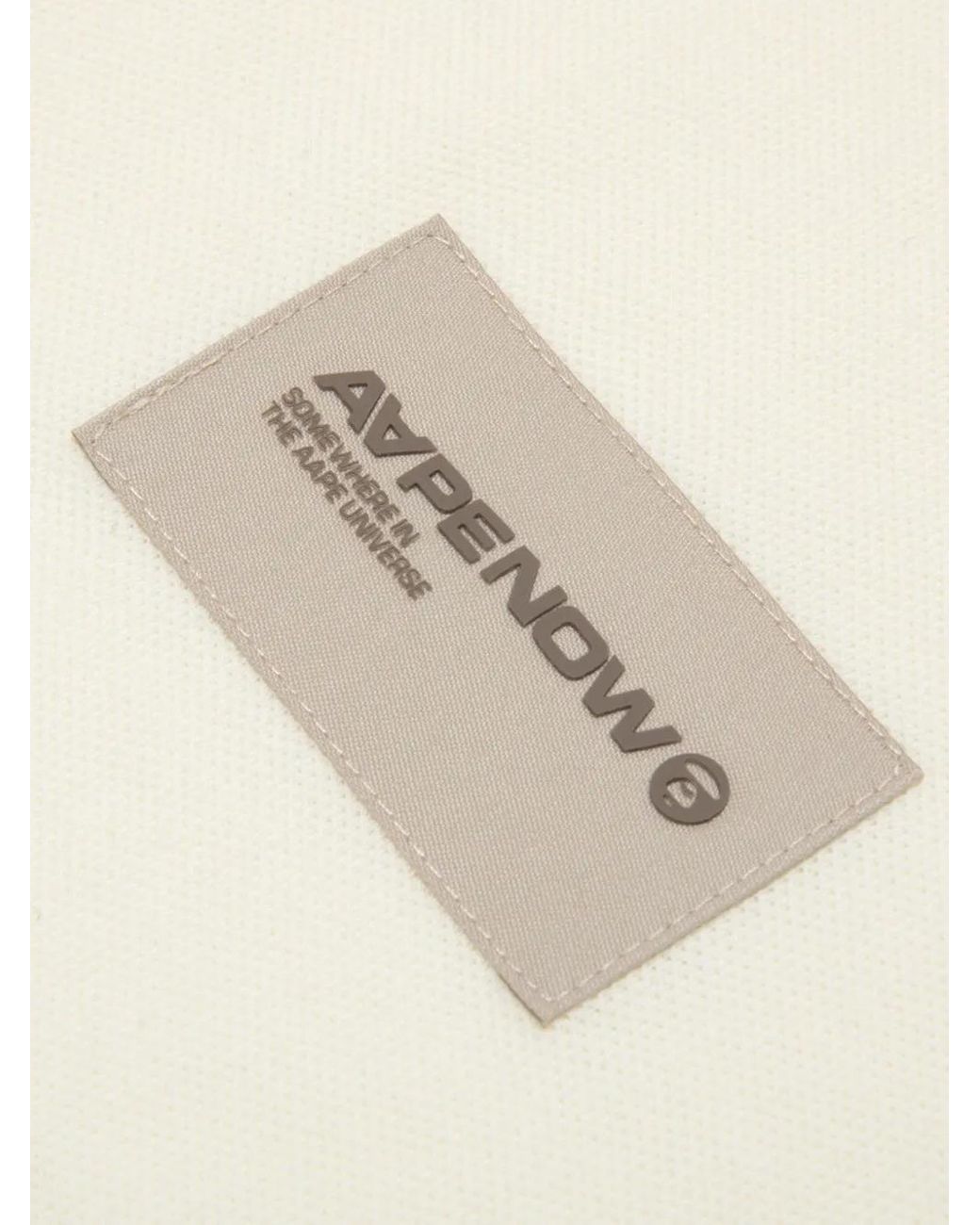 Aape By A Bathing Ape Logo-Appliquéd Cotton Polo Shirt in White for Men ...