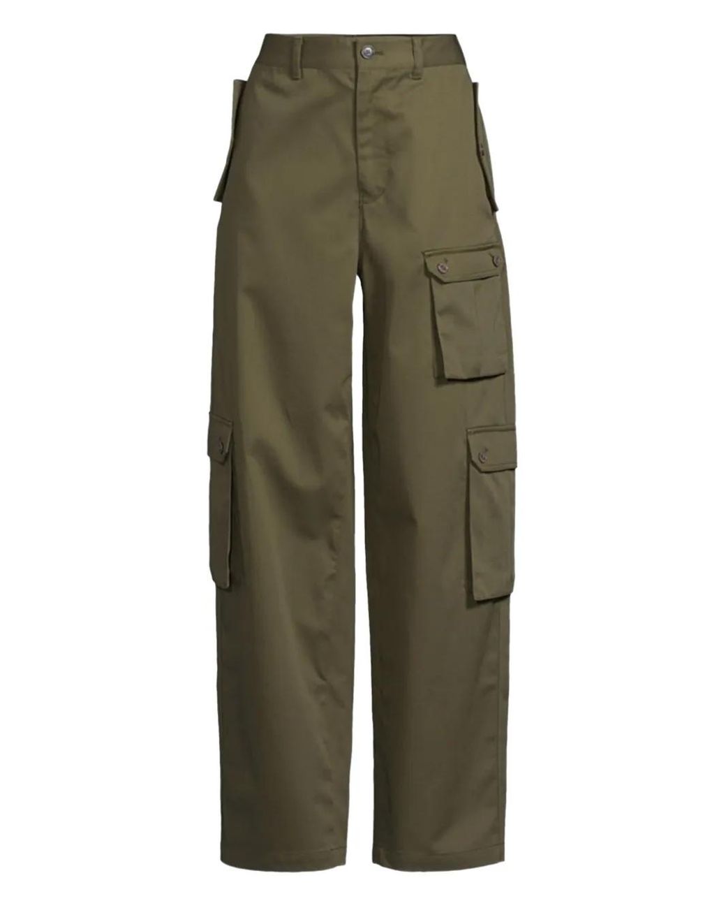 FRAME Utility Cargo Pants in Green | Lyst