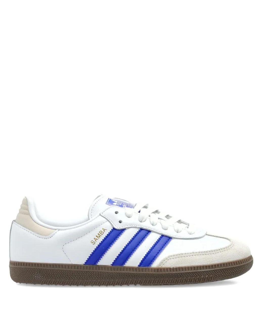 adidas Samba 3-Stripes Sneakers in White for Men | Lyst