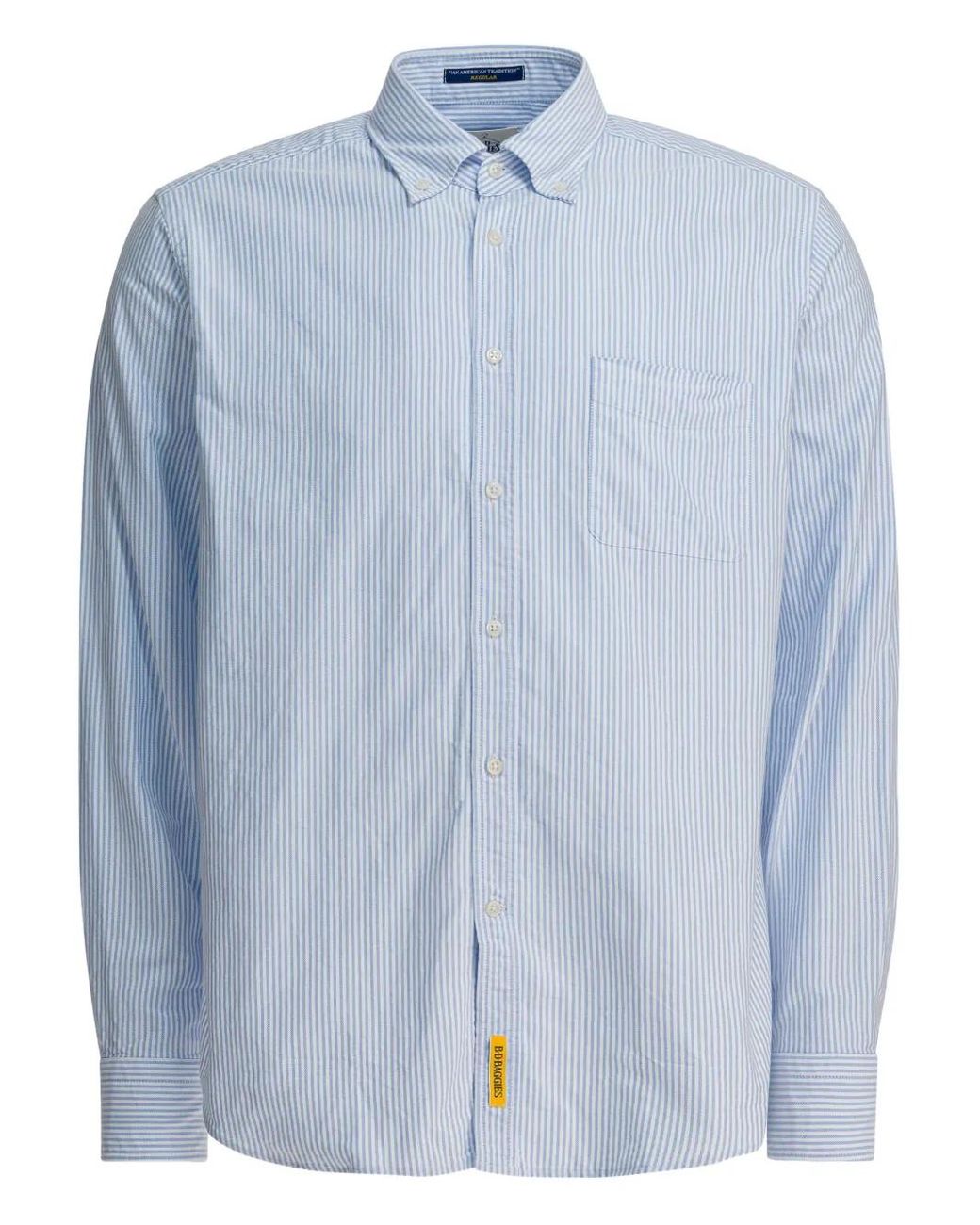 B.D. Baggies Striped Pocket Shirt in Blue for Men | Lyst UK
