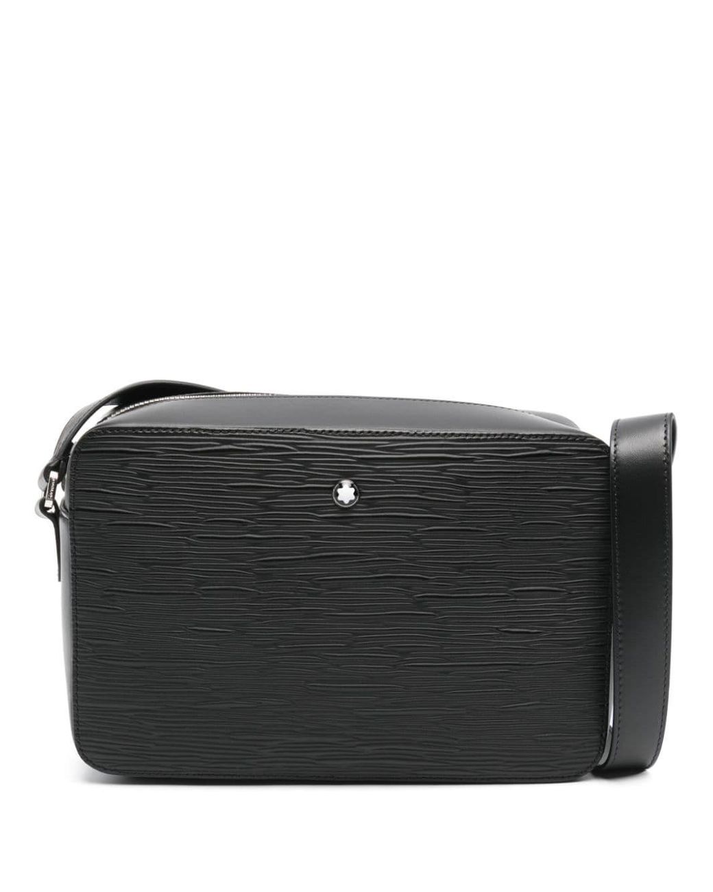 Montblanc 4810 Messenger Bag in Black for Men | Lyst