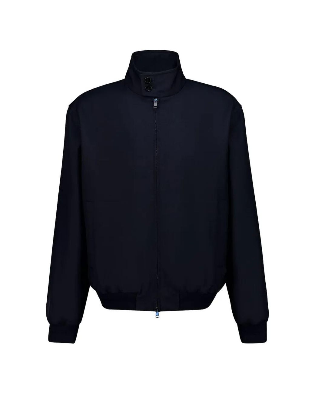 Gucci Zip-Up Wool Bomber Jacket in Blue for Men | Lyst