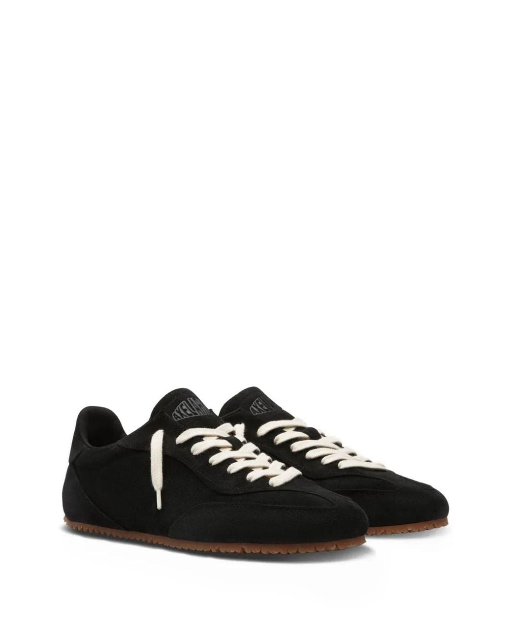 Axel Arigato Daze Suede Lace-Up Sneakers in Black | Lyst