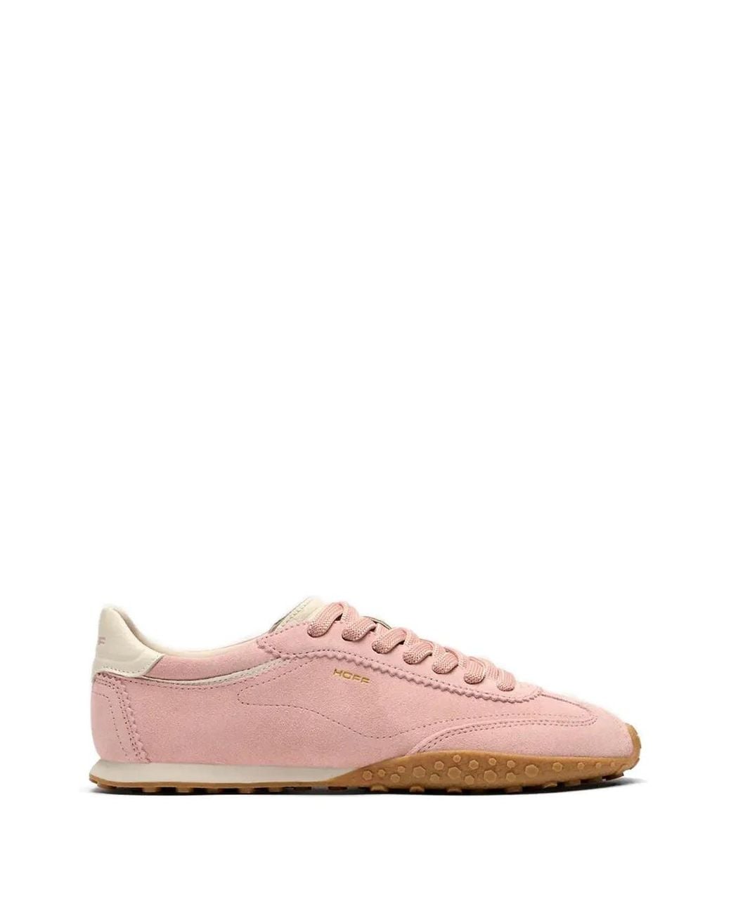 HOFF Bridge Rose Lace-Up Suede Sneakers in Pink | Lyst UK