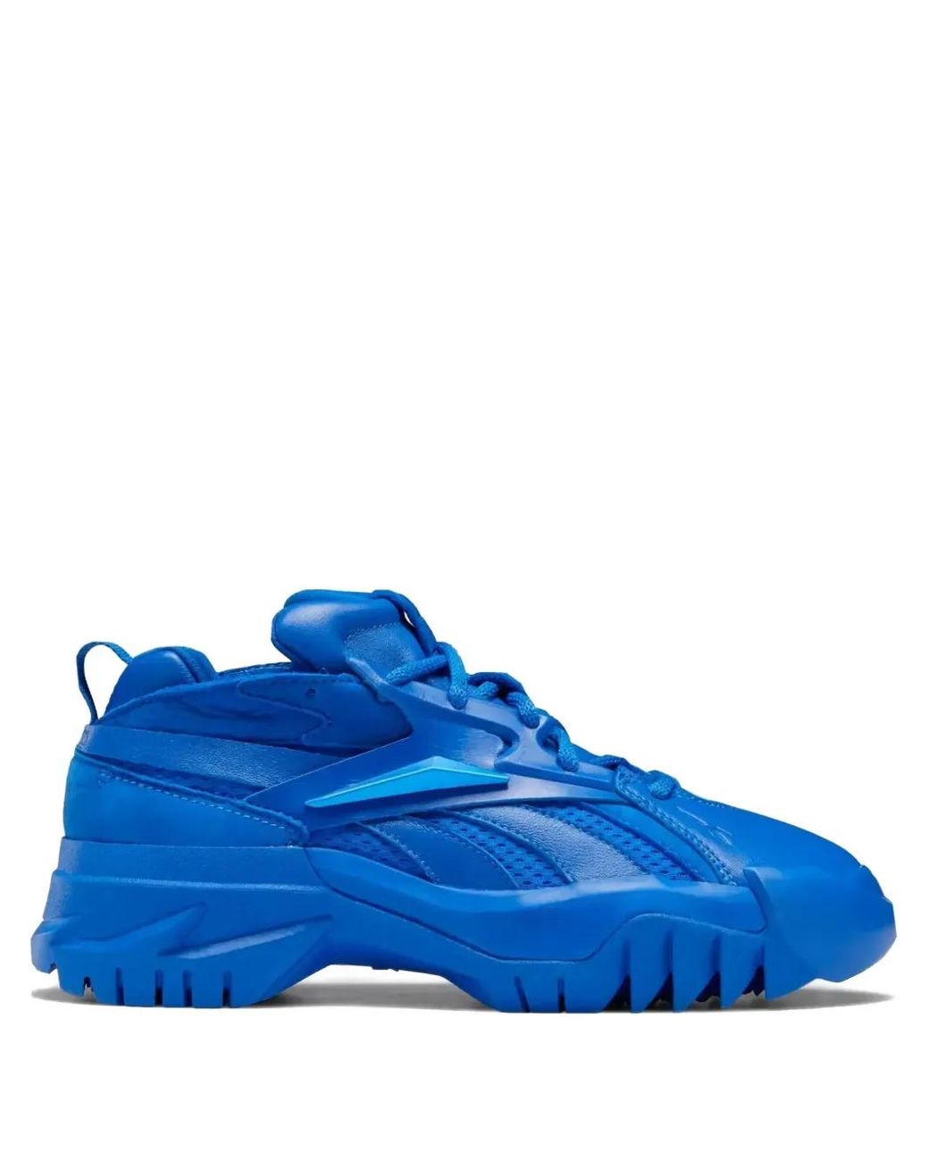 Reebok Club C V2 Wmns Chunky Sole Sneakers in Blue | Lyst