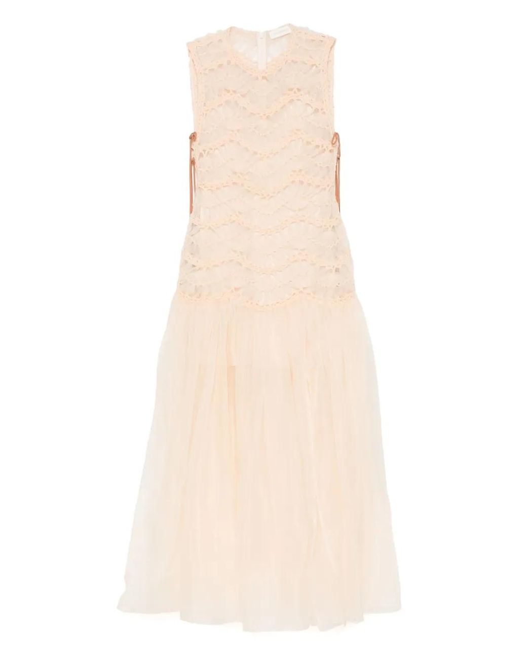 Zimmermann Illuminate Maxi Dress in Natural | Lyst