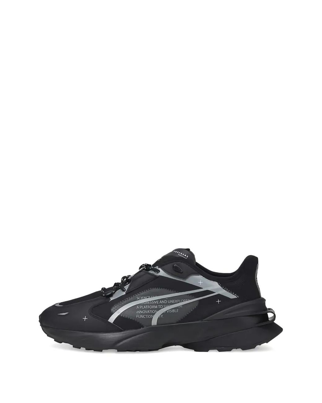 PUMA Pwrframe Op-1 Tech Sneakers in Black | Lyst
