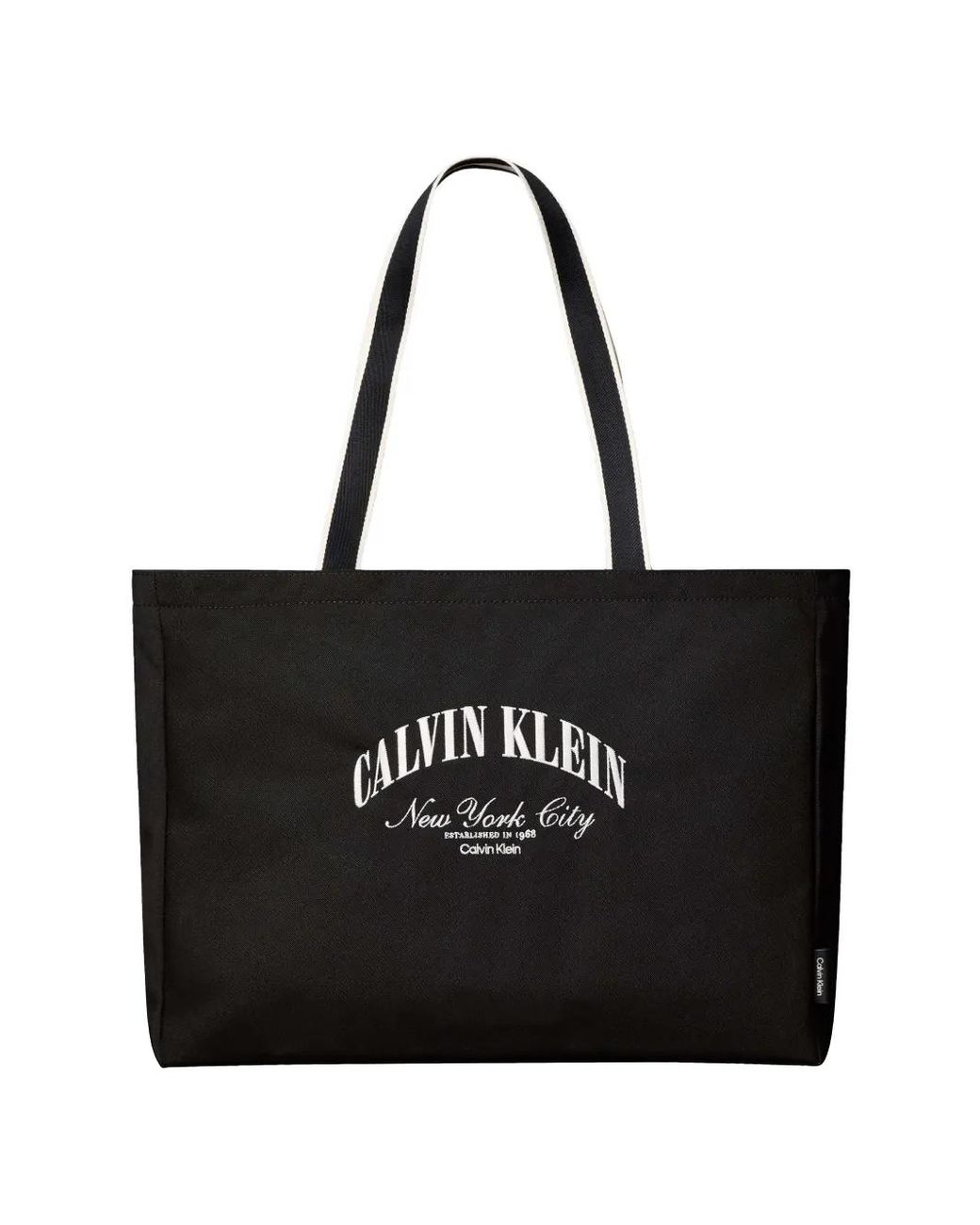 Calvin Klein Heritage Crest Tote Bag in Black for Men | Lyst UK