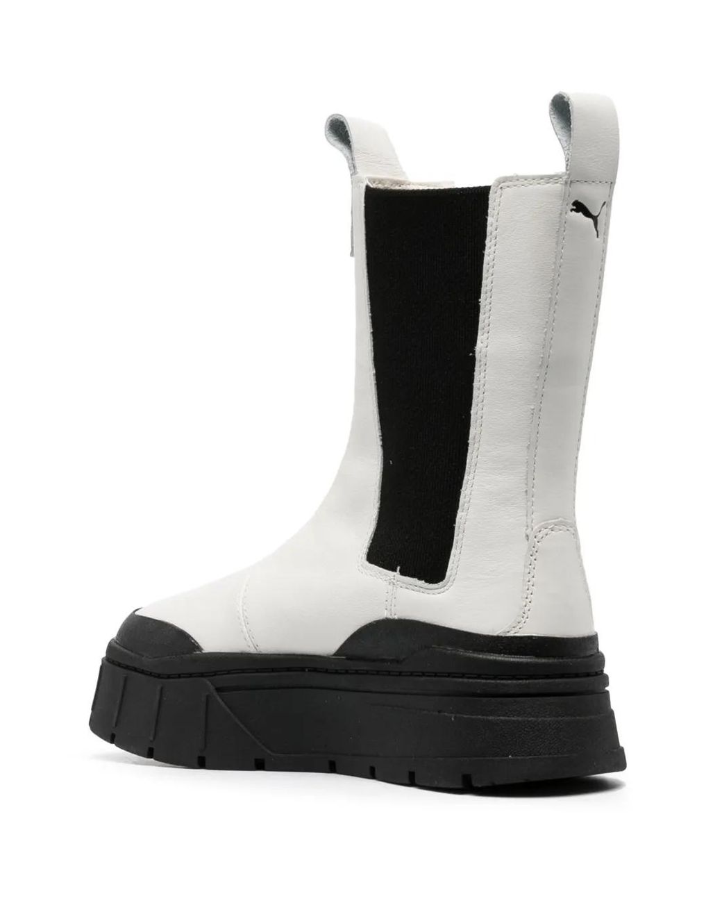 PUMA Maze Stack Chelsea Boots in Black | Lyst